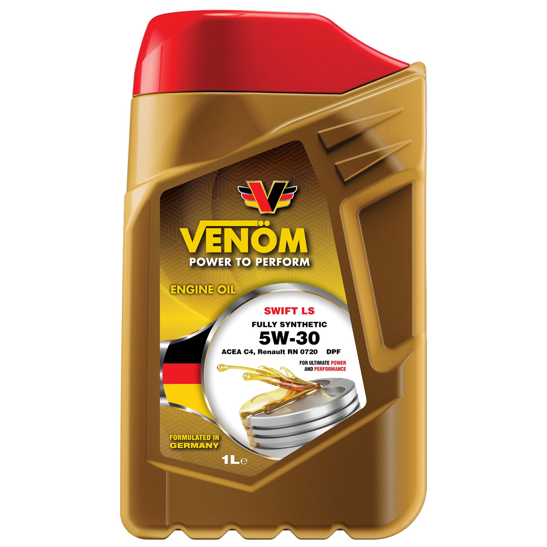 Aceite para motor 5W-30 VENOM SWIFT LS C4 RENAULT RN 0720 1L | Lider