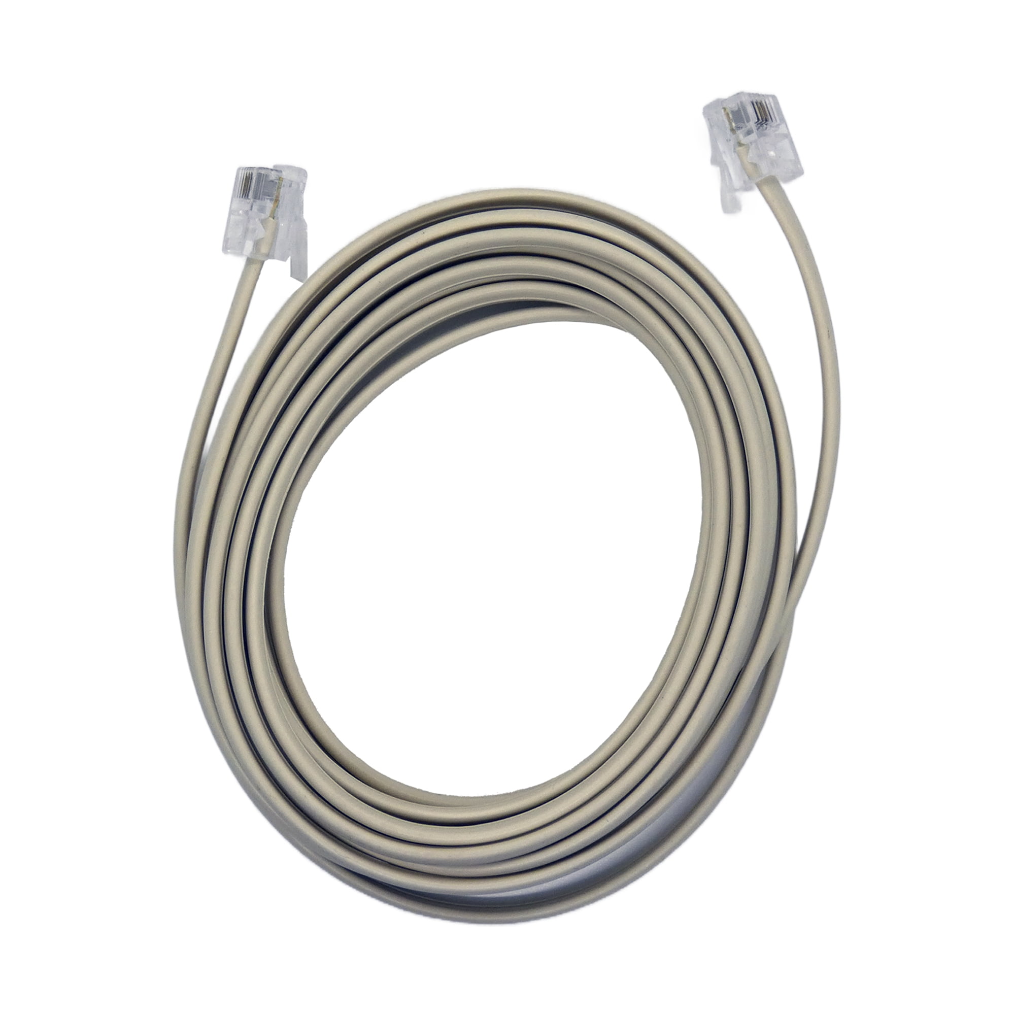 Cable Extensión De Teléfono Marfil De 3 Metros | Lider