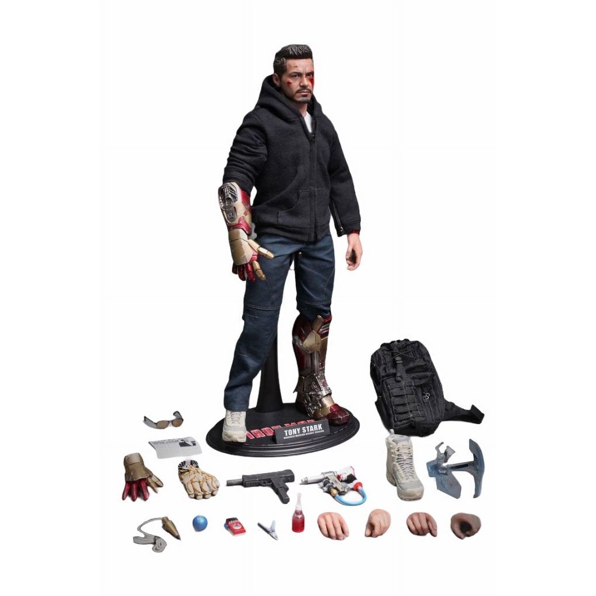Figura Mms209 - Marvel Comics - Iron Man 3 - Tony Stark The Mechanic ...