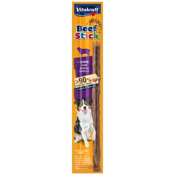 Snack Beef Stick Perro, Sabor Cordero 1 Stick | Lider