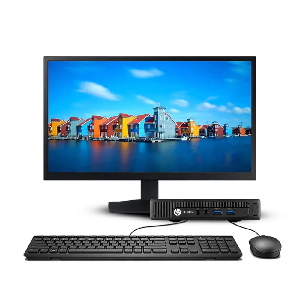 Combo Monitor + Mini Pc Hp Elitedesk 800 G1 (i5 8Gb 500GB ...