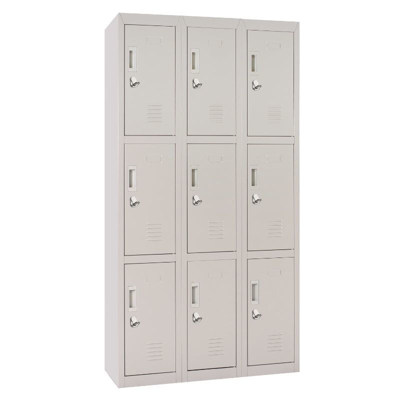 Locker Metalico 6 Puertas Gris | Lider