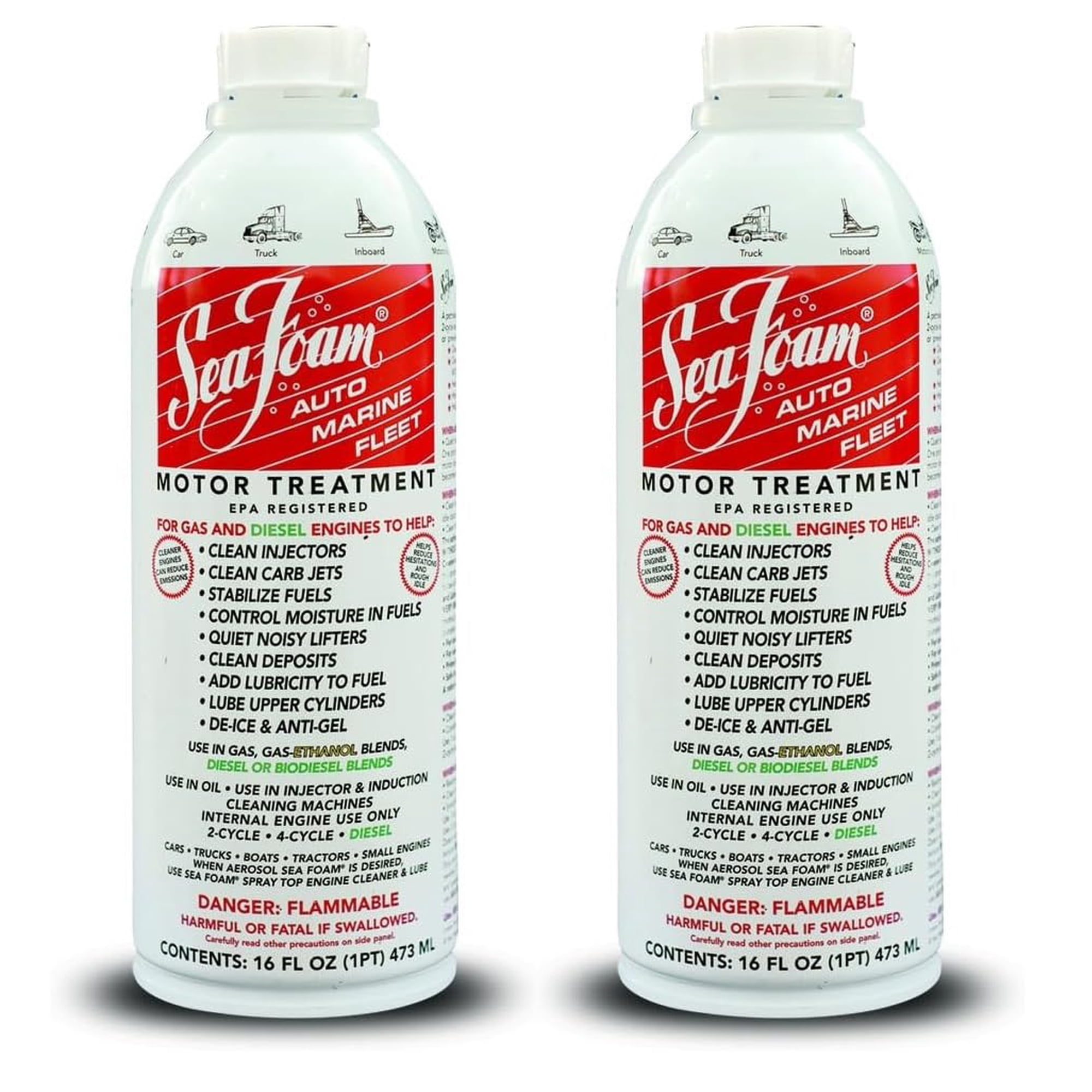 Tratamiento para motor Sea Foam SF-16 473 ml (paquete de 2) | Lider