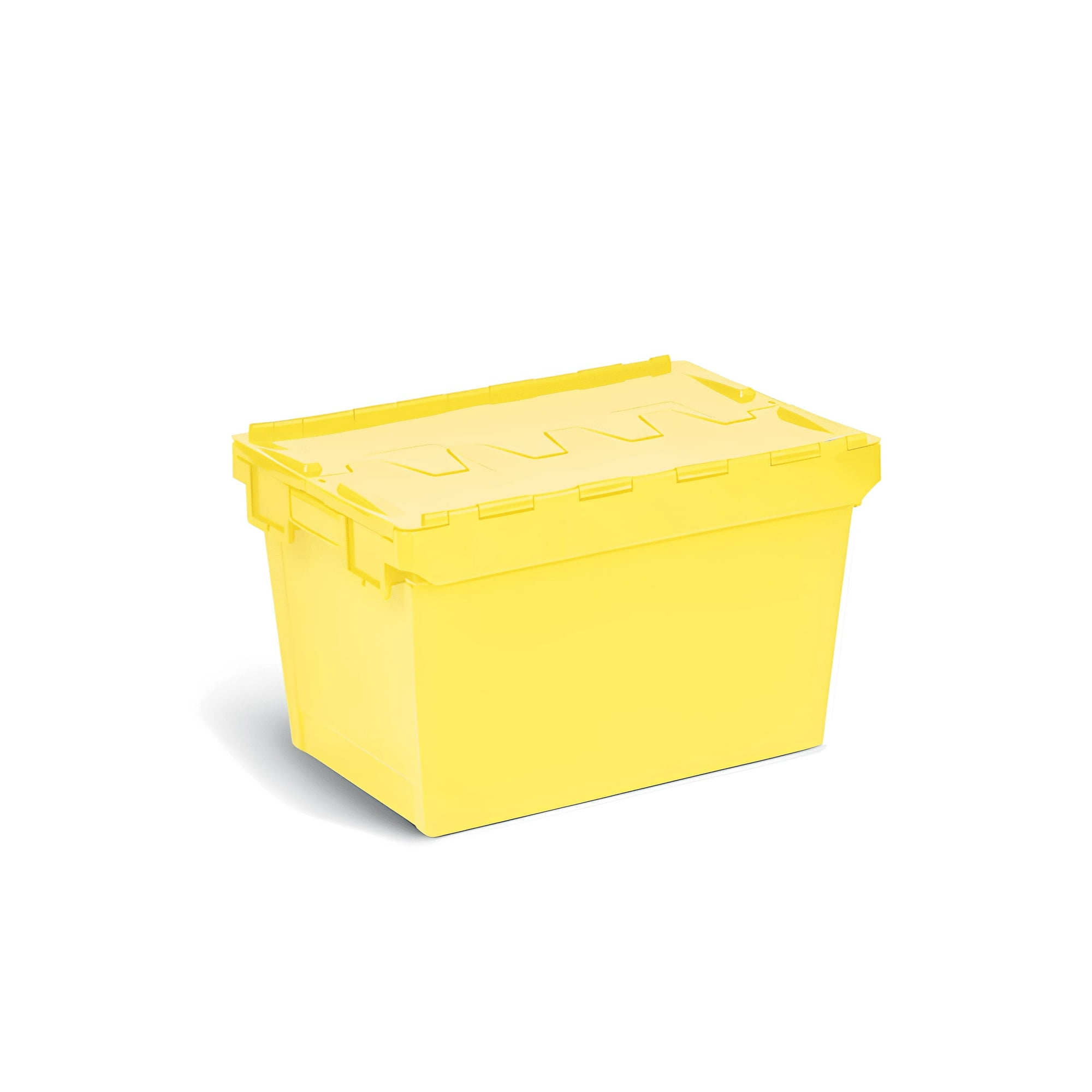 Cajas plasticas logisticas 65 Lts - Amarillo | Lider
