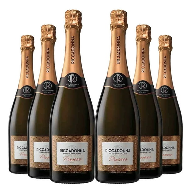 6 Espumantes Prosseco;, 750 ml, 11.5% | Lider
