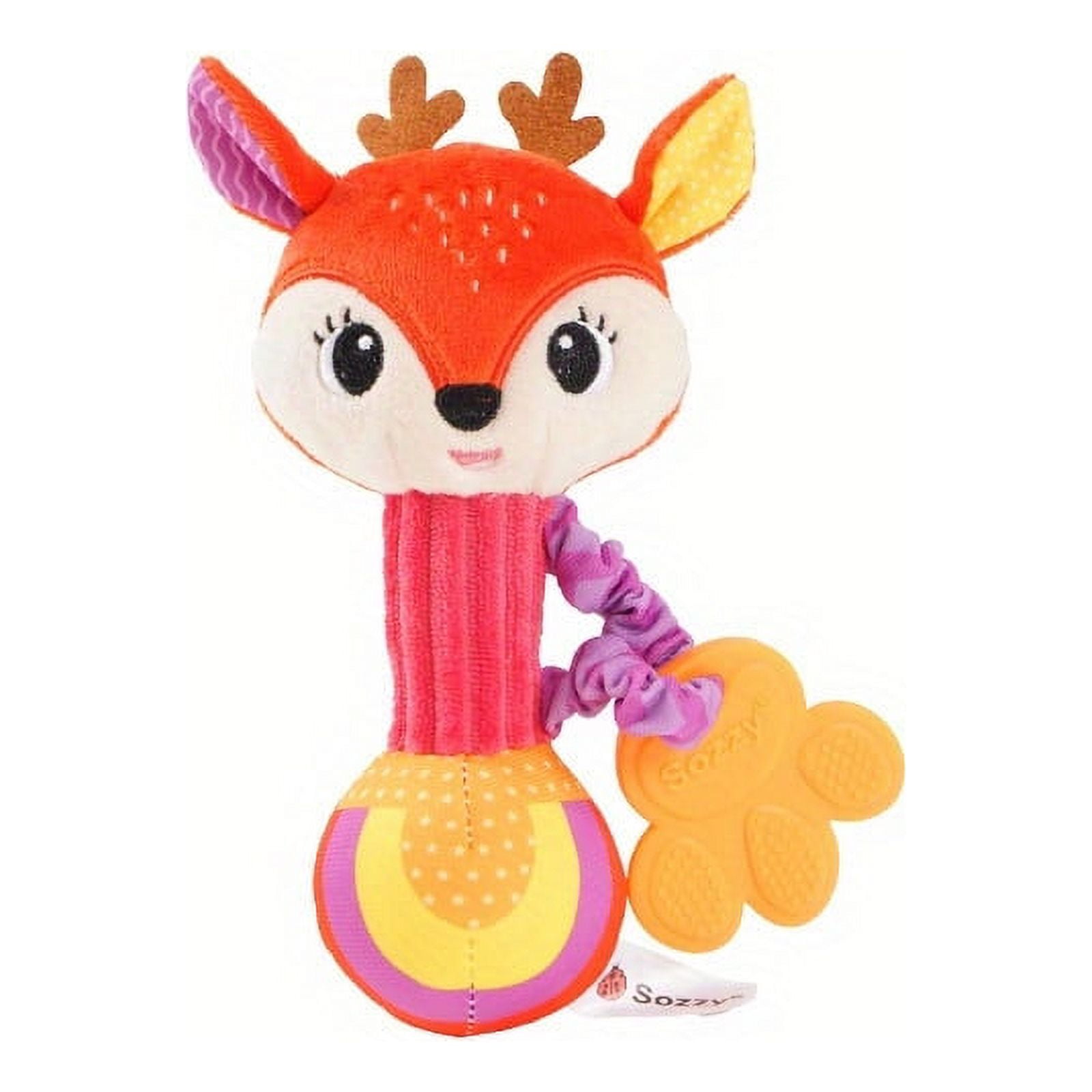 Dental Glue Hand Holding Stick Plush Doll Baby Toy 0-1 Years Old ...