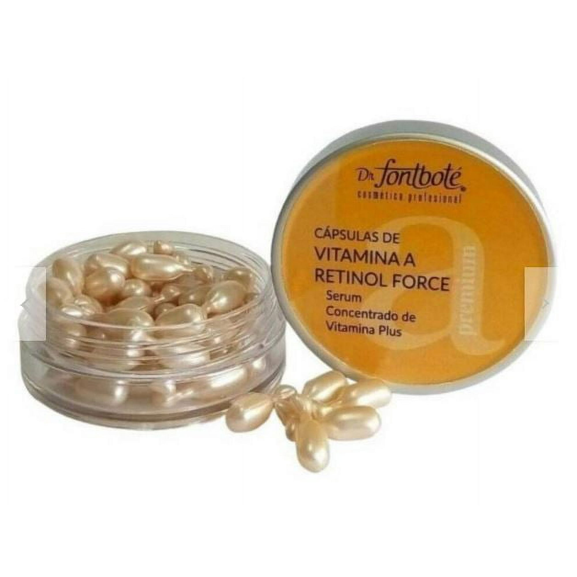 Cápsulas De Vitamina A Retinol Force Restauradora | Lider