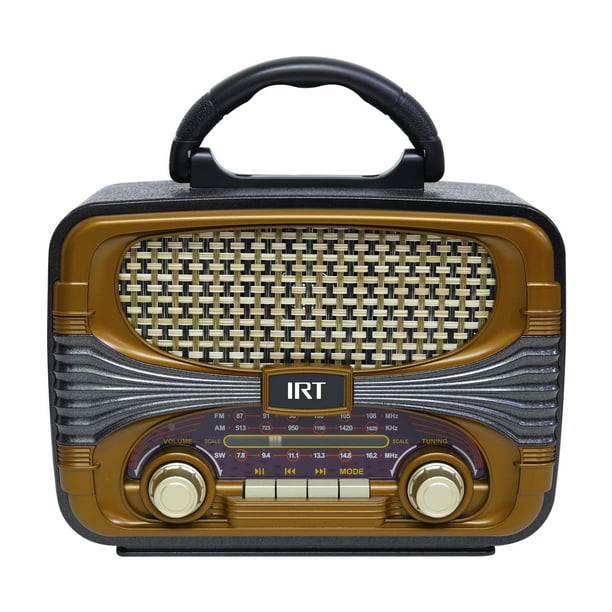 Radio Mini Retro 03 BT/FM/AM/SW/USB/SD/AUX IRT 5W | Lider
