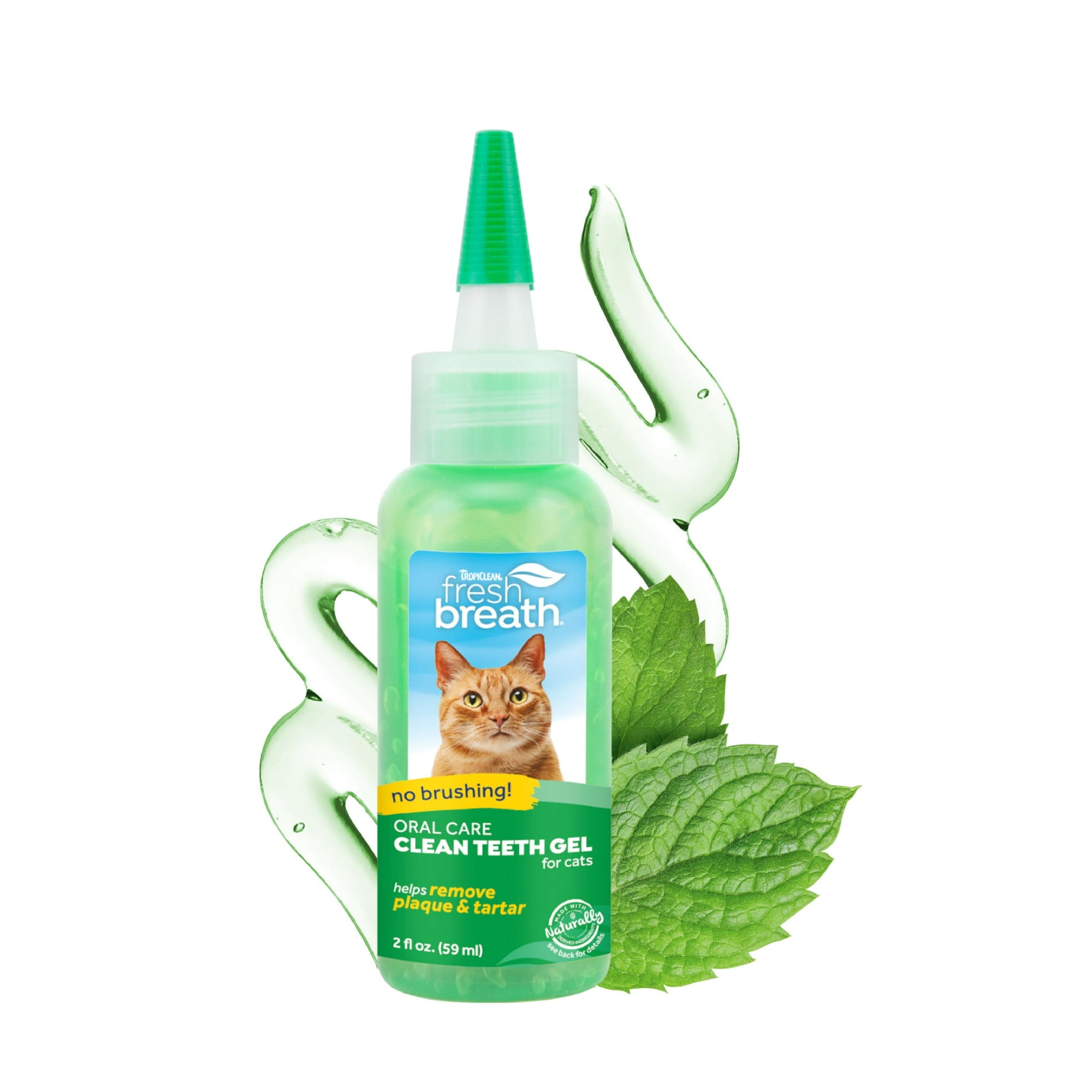 Pasta de dientes TropicLean No Brush Cat Dental Gel 65 ml | Lider