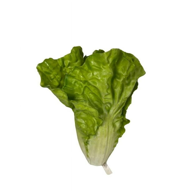 Lechuga Costina 17cm Artificial Con Detalles Realistas | Lider