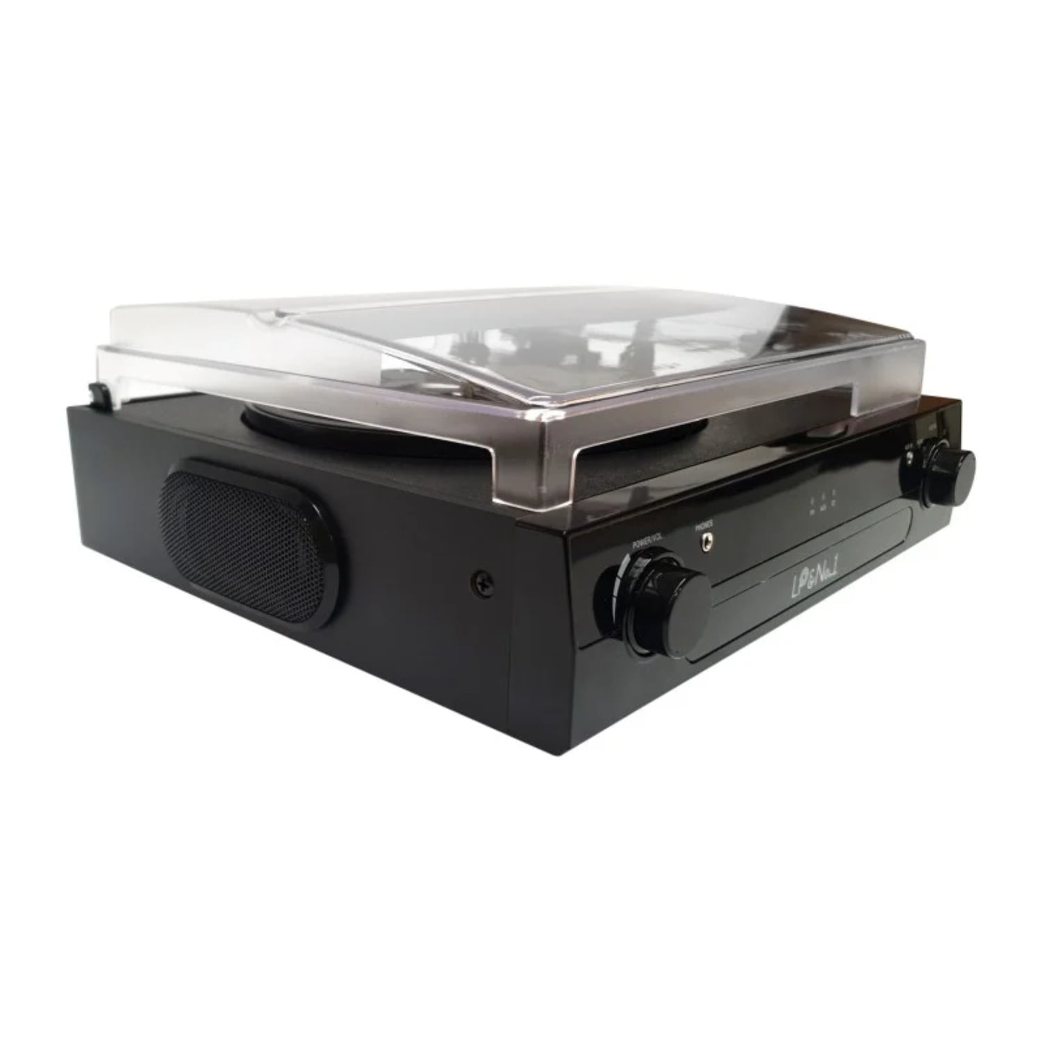 Tocadiscos Tornamesa Vinilo 3 Velocidades Moderno Negro | Lider