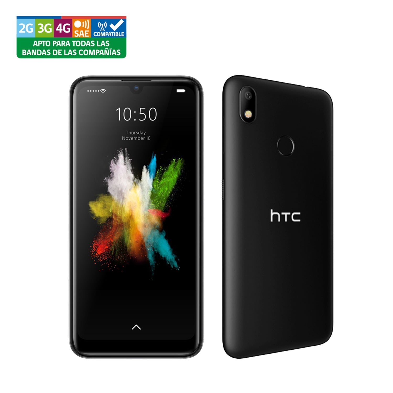 Smartphone HTC Wildfire E1 Plus 32 GB Negro | Lider