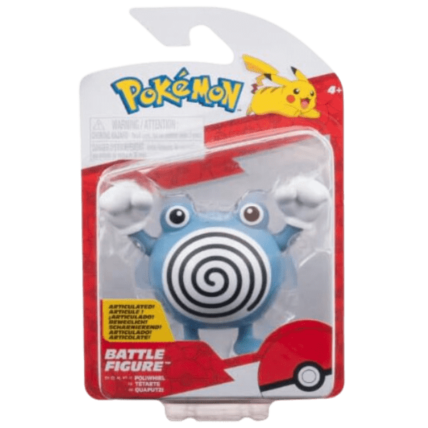 Pokemon Battle Ready! Set 1 Figura Poliwhirl | Lider