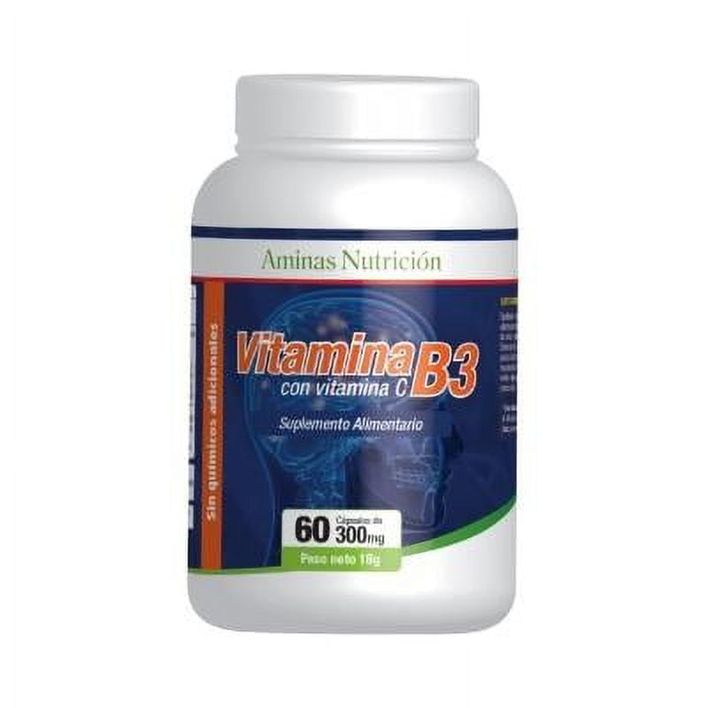 VITAMINA B3 - 60 cápsulas de 300mg | Lider