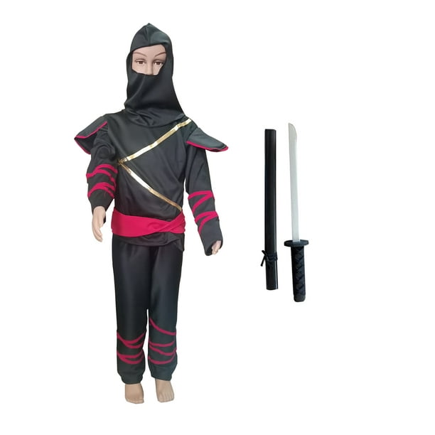 Disfraz Ninja Con Catana Talla 8 | Lider