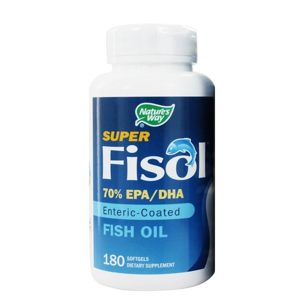 Natures Way Fisol Aceite Pescado Omega 3 Fish Oil Epa/ Dha | Lider