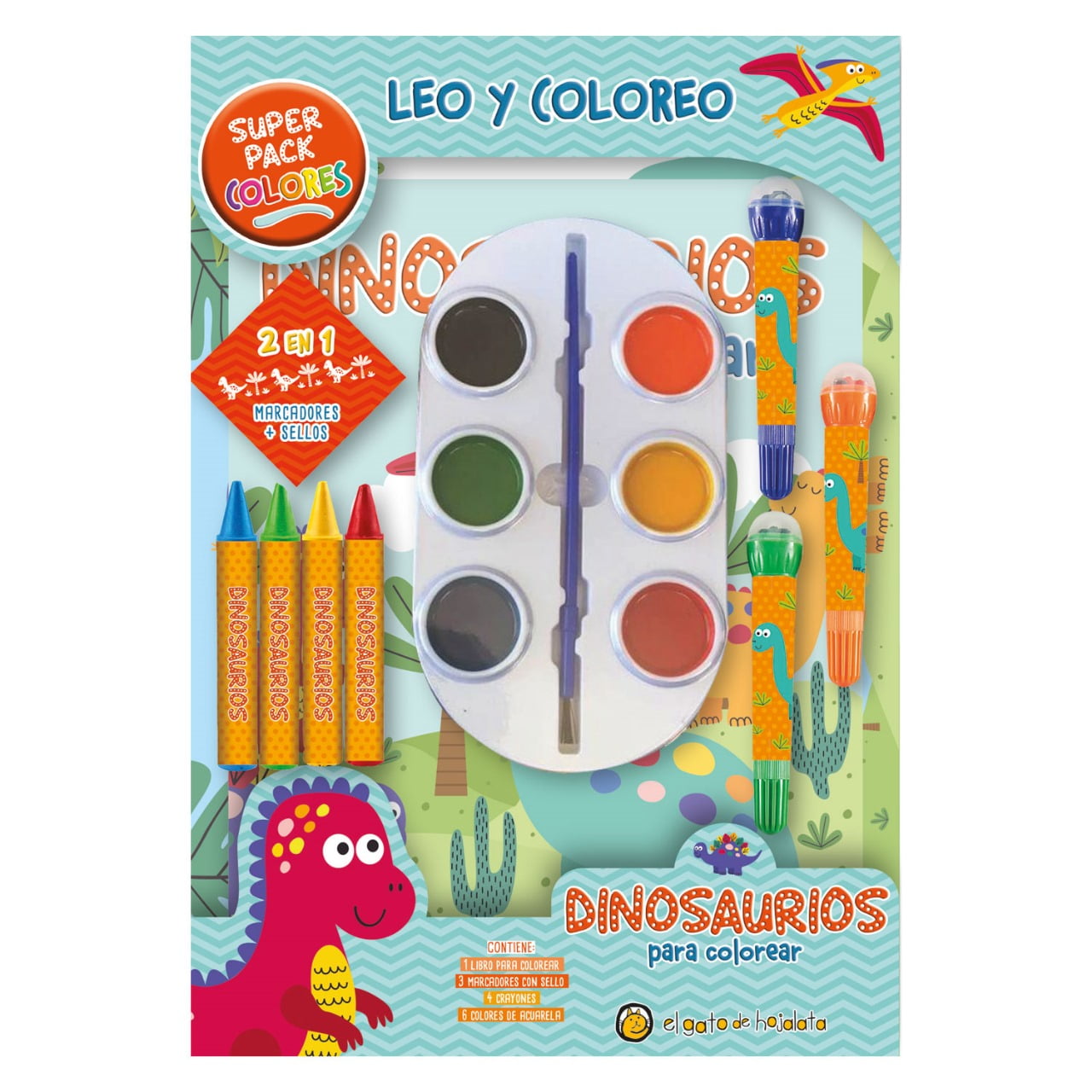 Leo Y Coloreo Superpack Dinosaurios | Lider