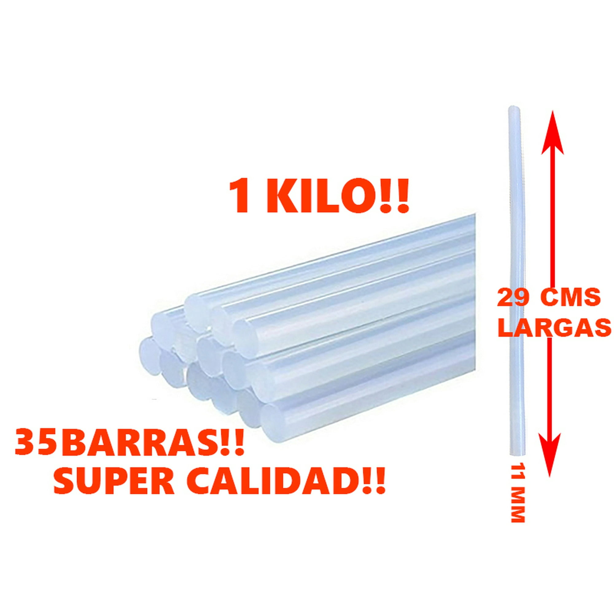 Barra De Silicona Gruesa De 11mm (1 Kilo) | Lider