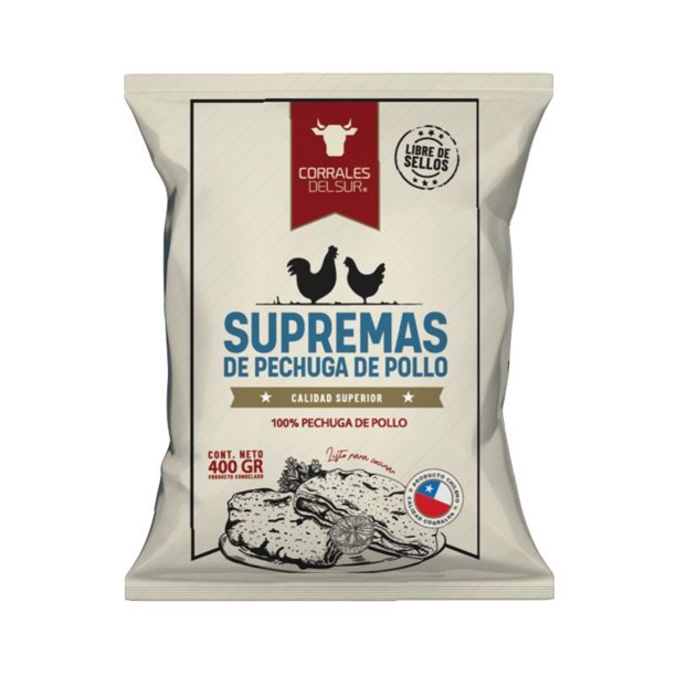 Supremas de Pechuga de Pollo, 400 g | Lider