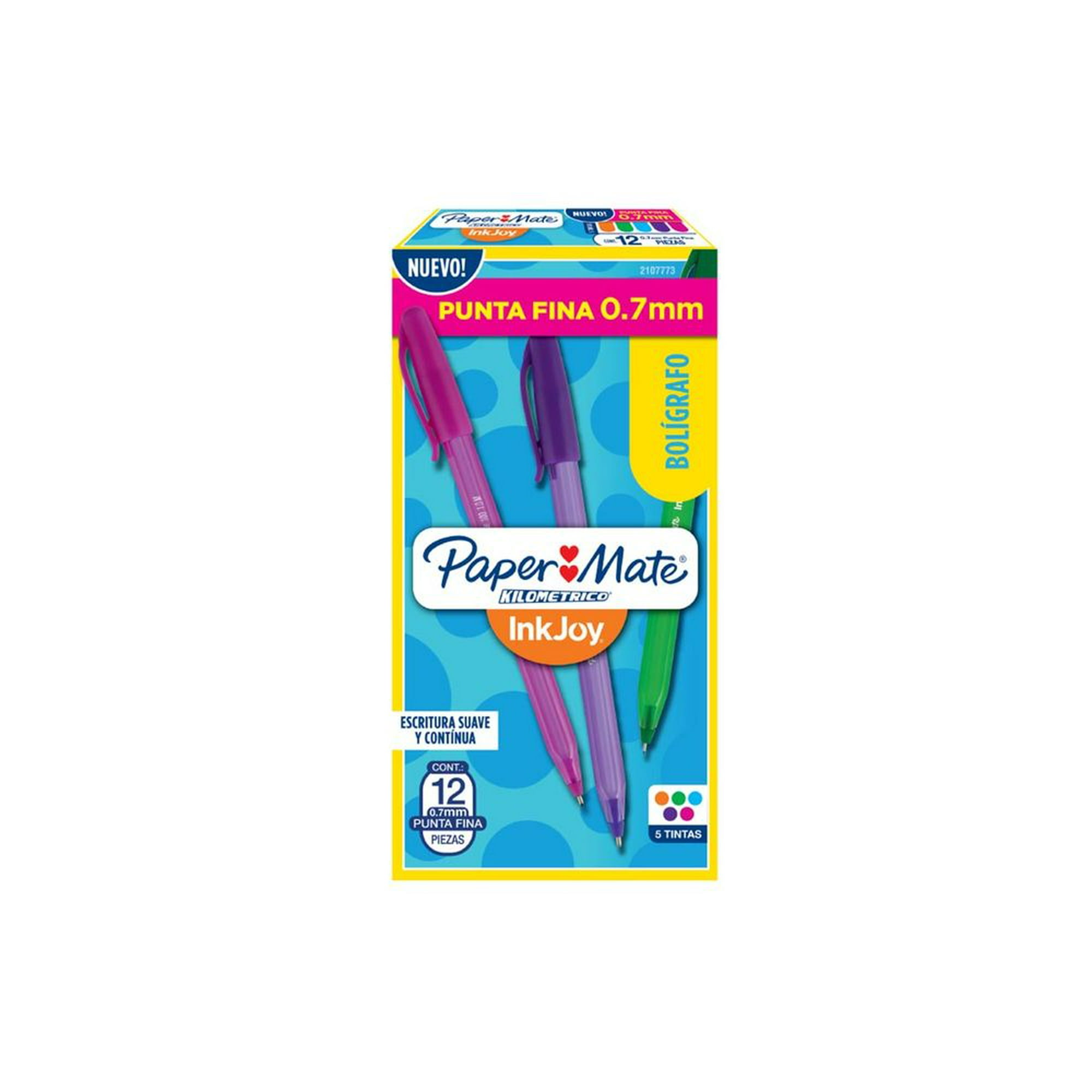 Lapiz Pasta Punta Fina Colores Surtidos 1 Unidad Paper Mate | Lider