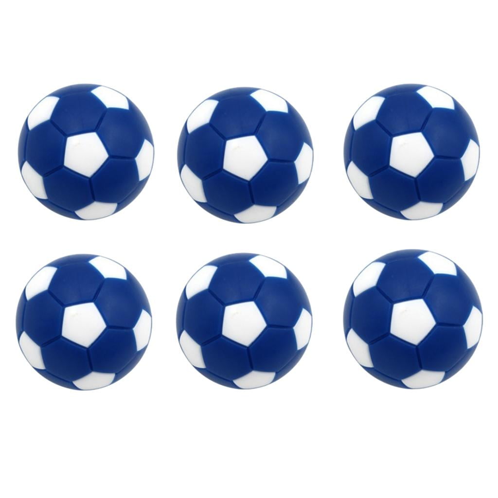 6pcs 32mm Futbolín Futbolín Fútbol Bolas Fussball Reemplazo Azul | Lider