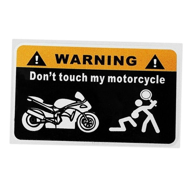 Pegatina "No Toques Mi Moto" para Auto/Moto | Lider