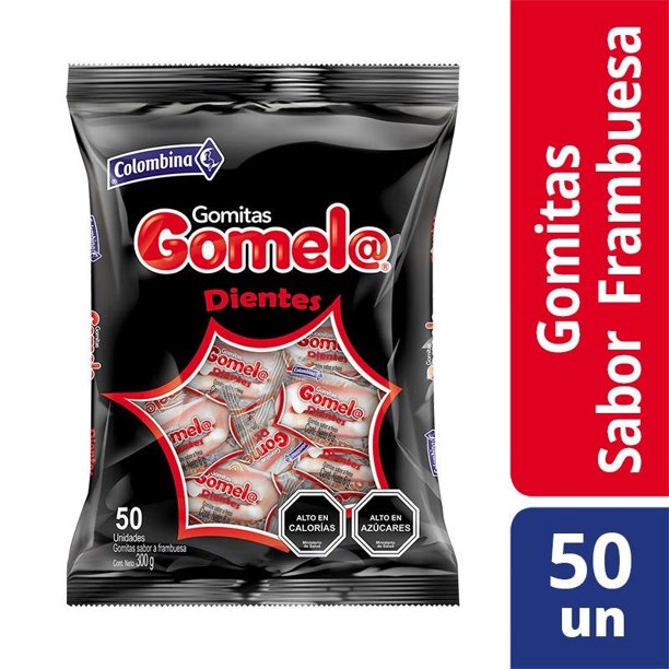 Gomitas Gomela Dientes, 300 g | Lider
