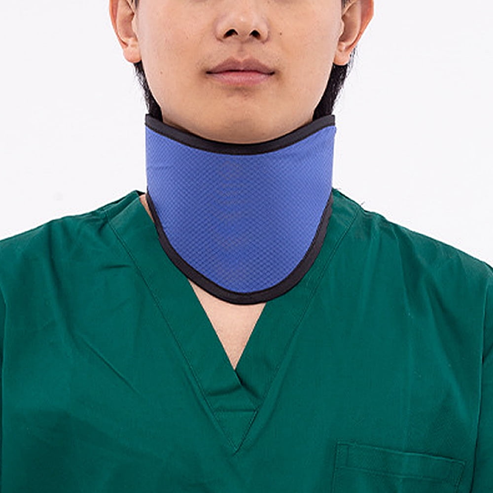 Collar de plomo ligero con protección radiológica y escudo tiroideo ...