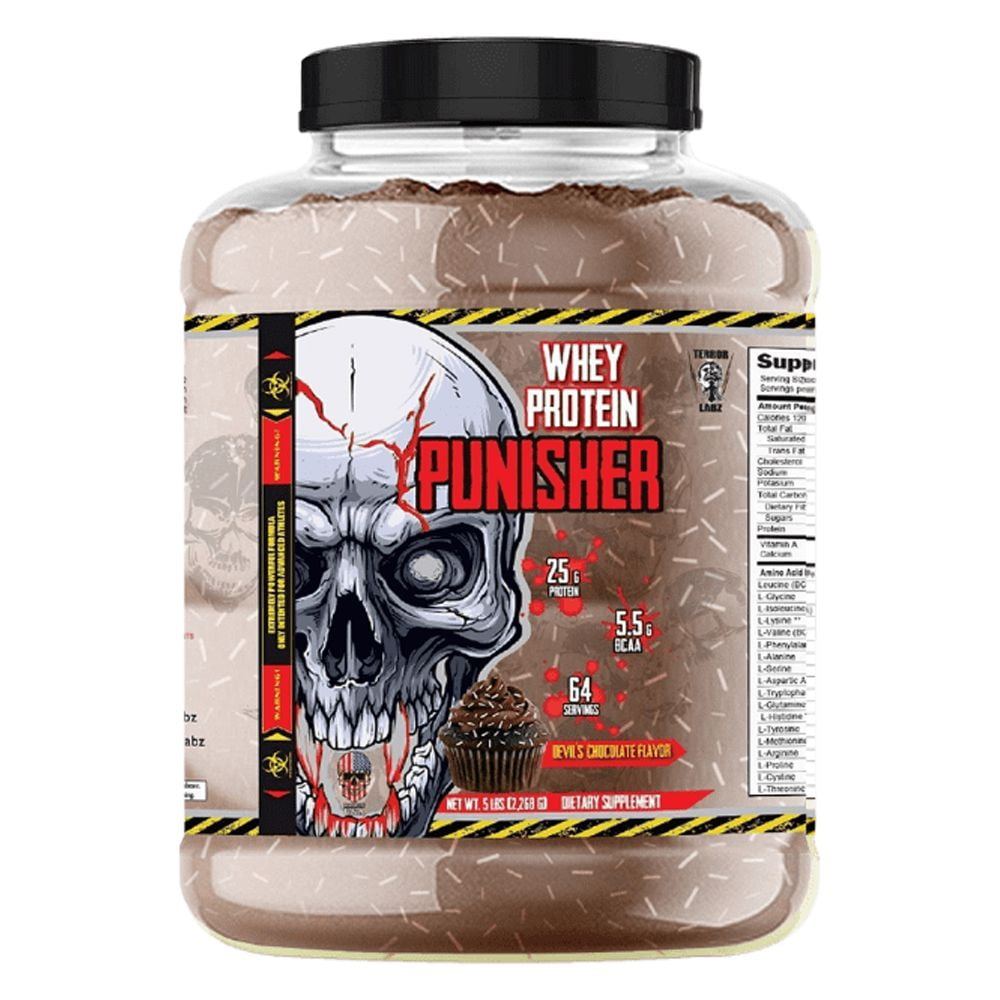 Proteína Punisher 5lb Terror Labz | Chocolate | Lider