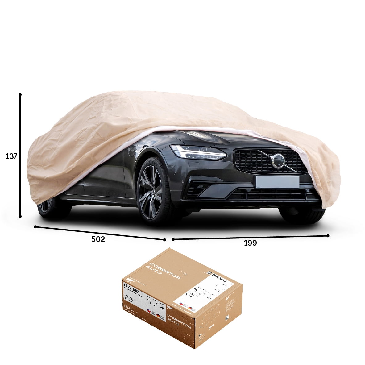 Funda Cubre Auto Sedan L Wagen Covers Basic | Lider