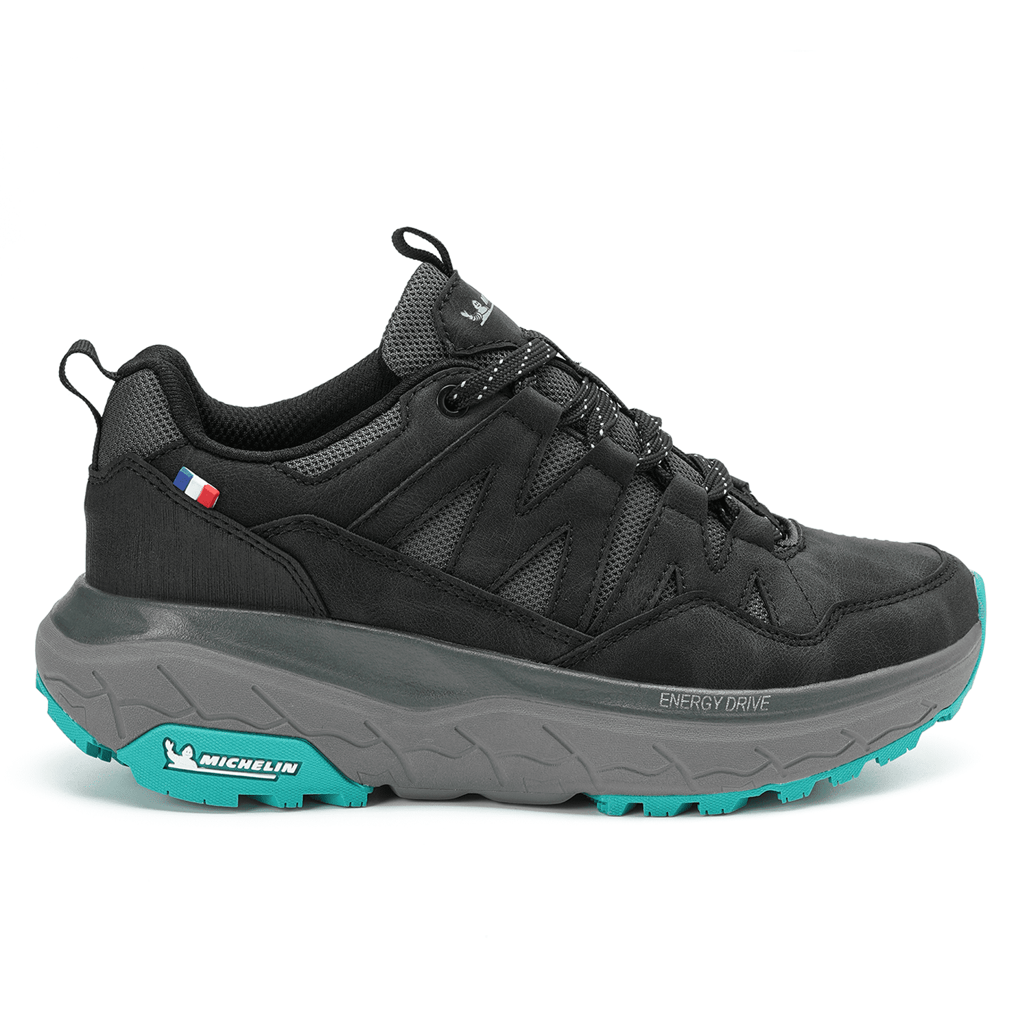 Zapatilla Trail Running Mujer Color Negro y Lila Michelin AW10 | Lider