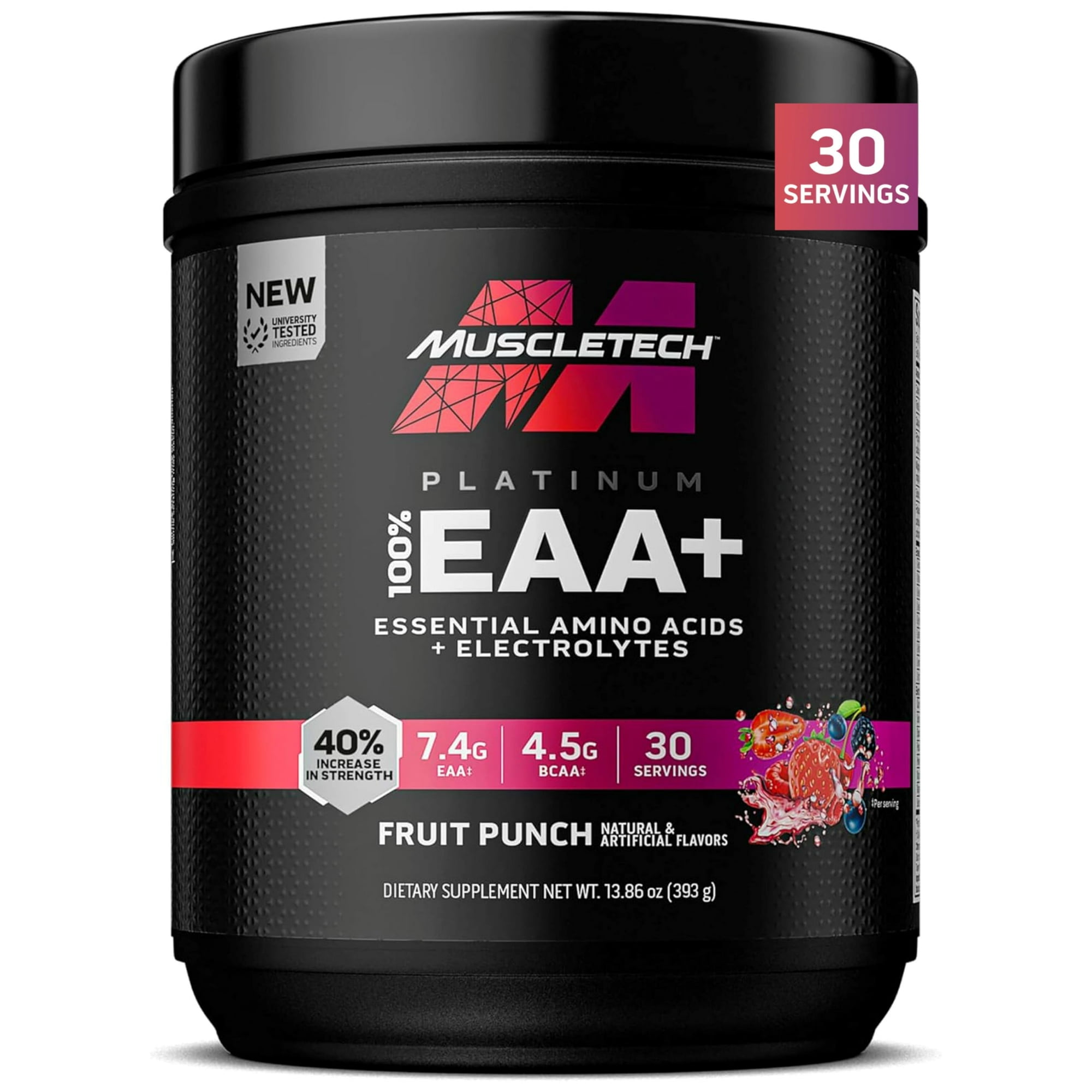 Suplemento MuscleTech Platinum Essential Aminoácidos, 30 porciones | Lider