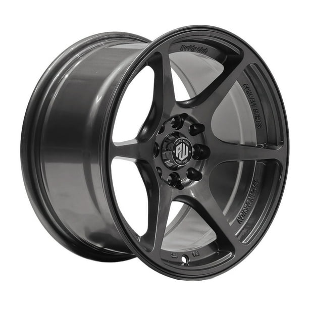 SET 4 LLANTAS 14x6.5 4X100/4X108 Et15 MILANO G | Lider