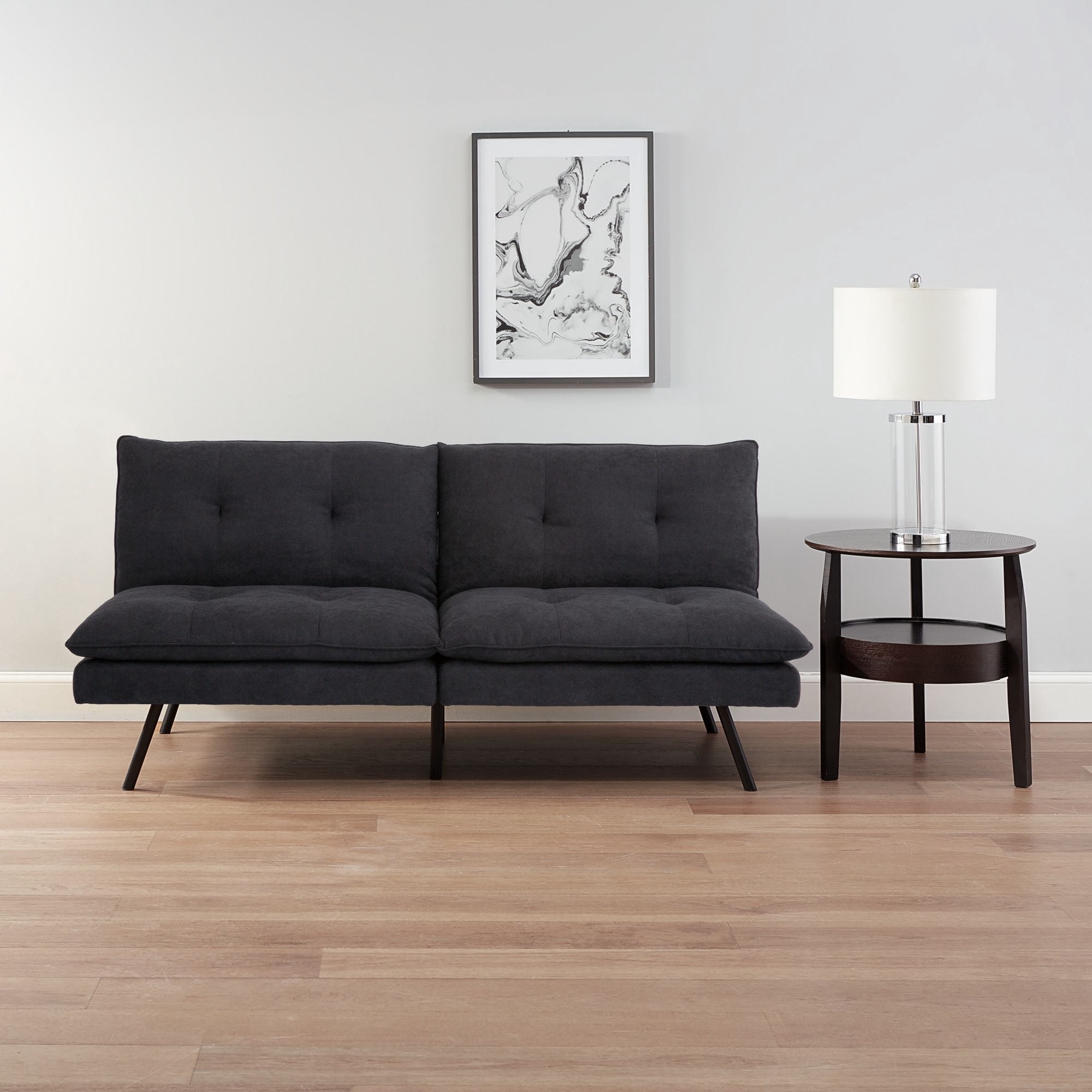 Mainstays - Futón Turin 170X75X75 Cm Gris