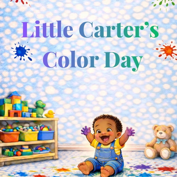 Libro Little Carter's Color Day (Corazones pequeños, grandes ...