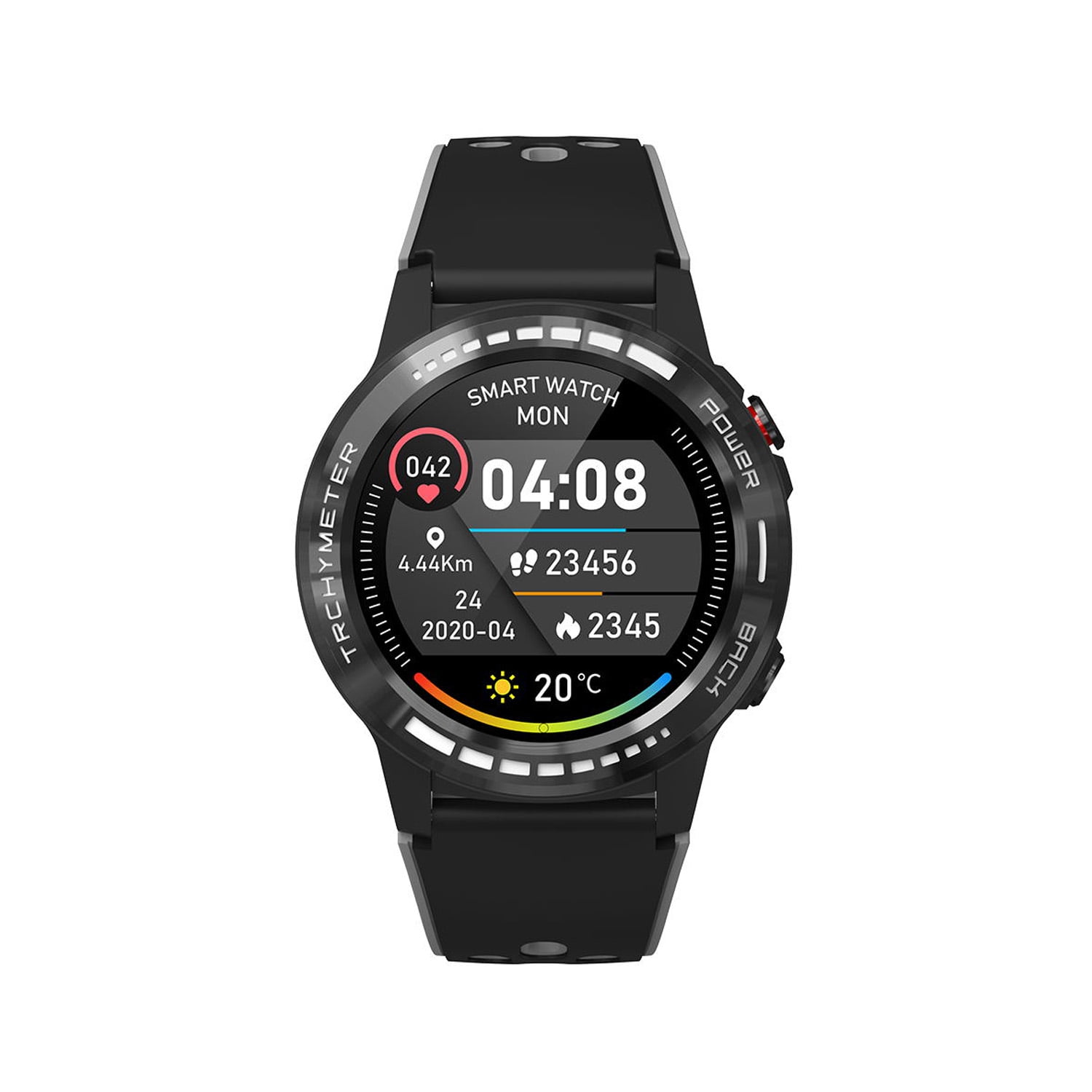 Reloj Smartwatch Track M7 Gps Negro Gris | Lider