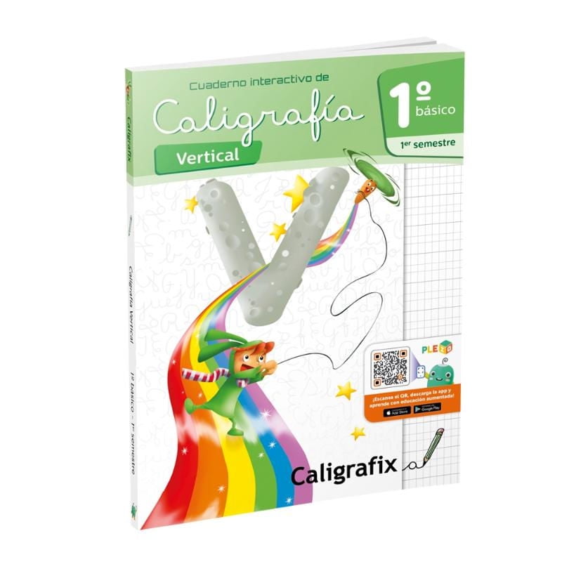 Caligrafix - Cuaderno De Caligrafía Vertical 1° Básico 1° Caligrafix - Cuaderno De Caligrafía Vertical 1° Básico 1°
