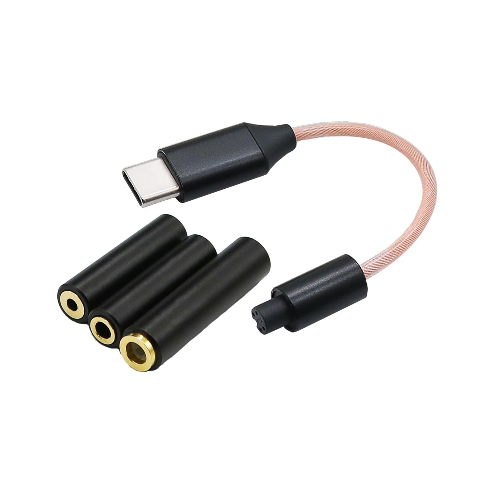 Cable De Audio 3 En 1, Compacto, Portátil, Más Puro, USB C A Audio De 3 ...