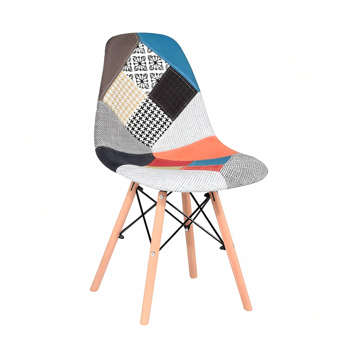 Silla Eames Patchwork Acolchada Tradicional | Lider