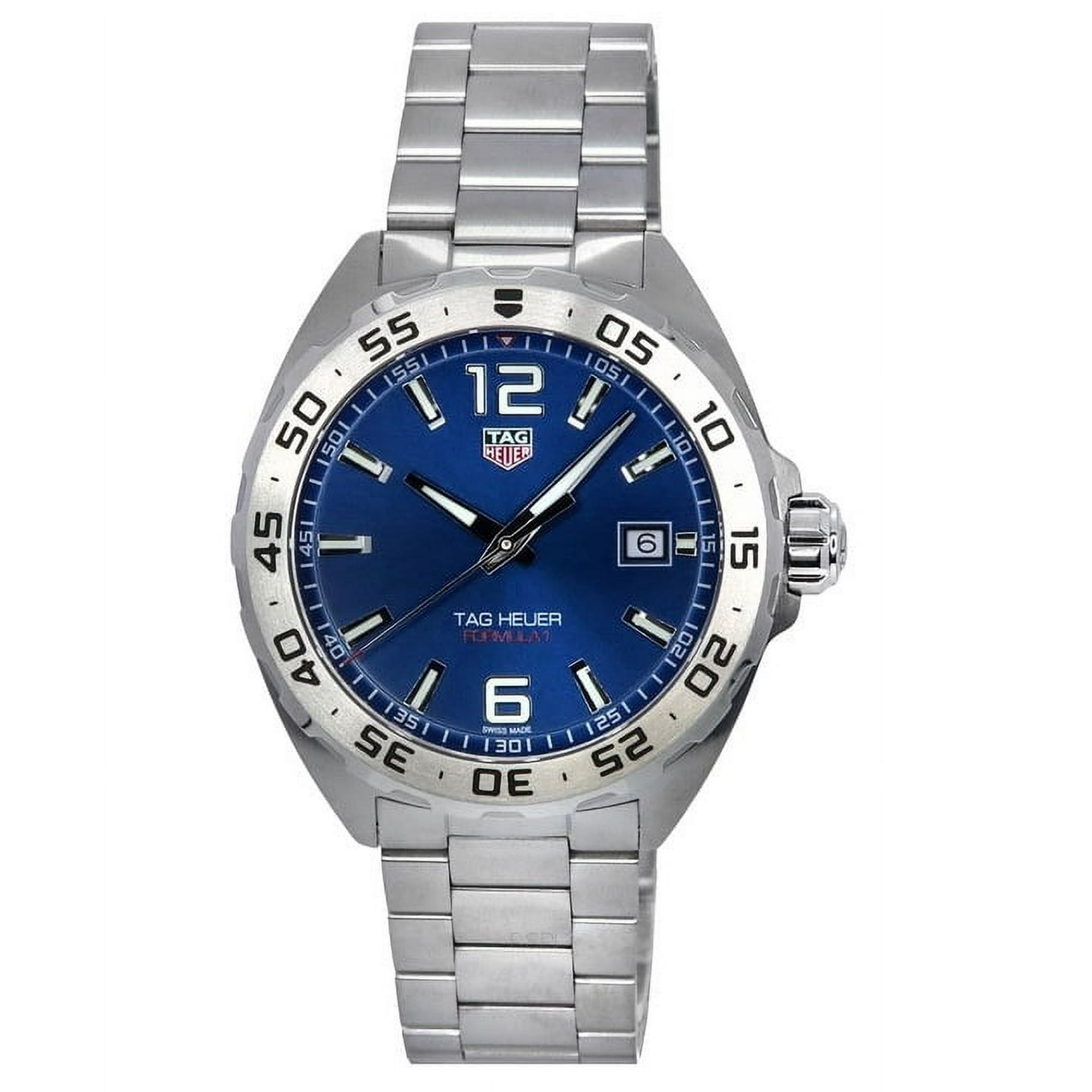 Reloj Tag Heuer Formula 1 Stainless Steel Blue Dial Quartz WAZ1118 ...