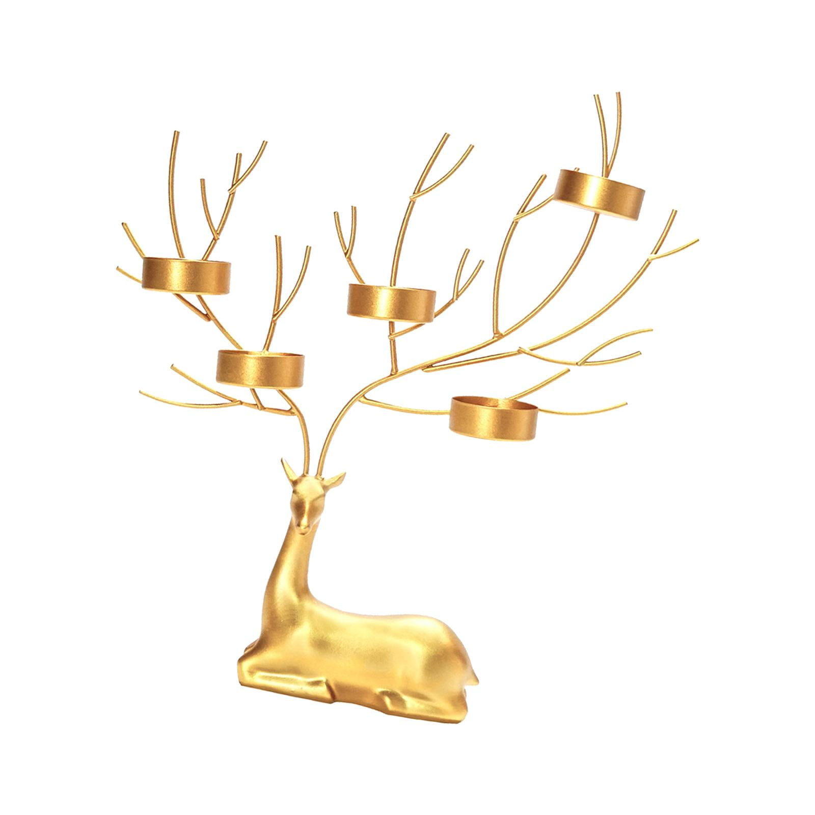 Candelabro Alce Dorado | Lider