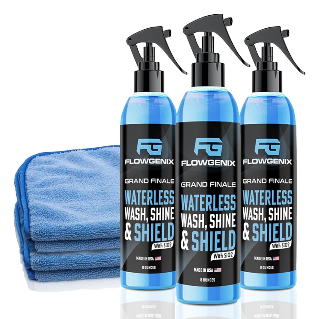 Spray para lavado en seco de autos Flowgenix Grand Finale 240 mL ...