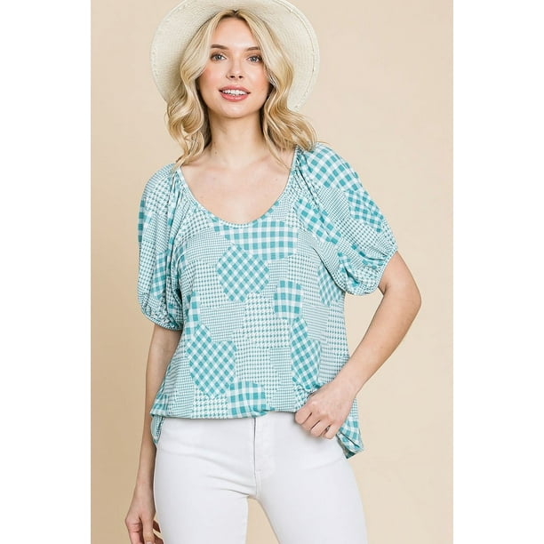 Top de Cuadros y Pata de Gallo | Lider