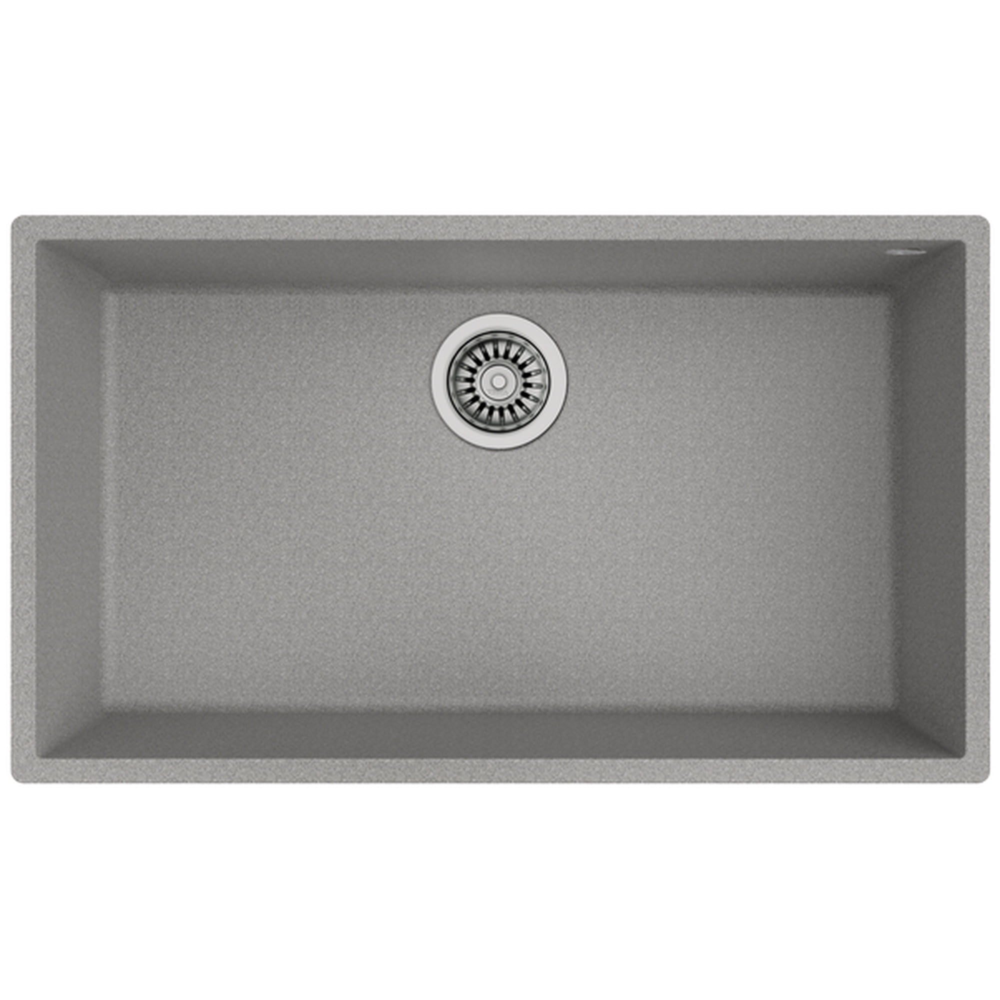 Lavaplatos Square 72.40 Tg Granito Stone Gray | Lider