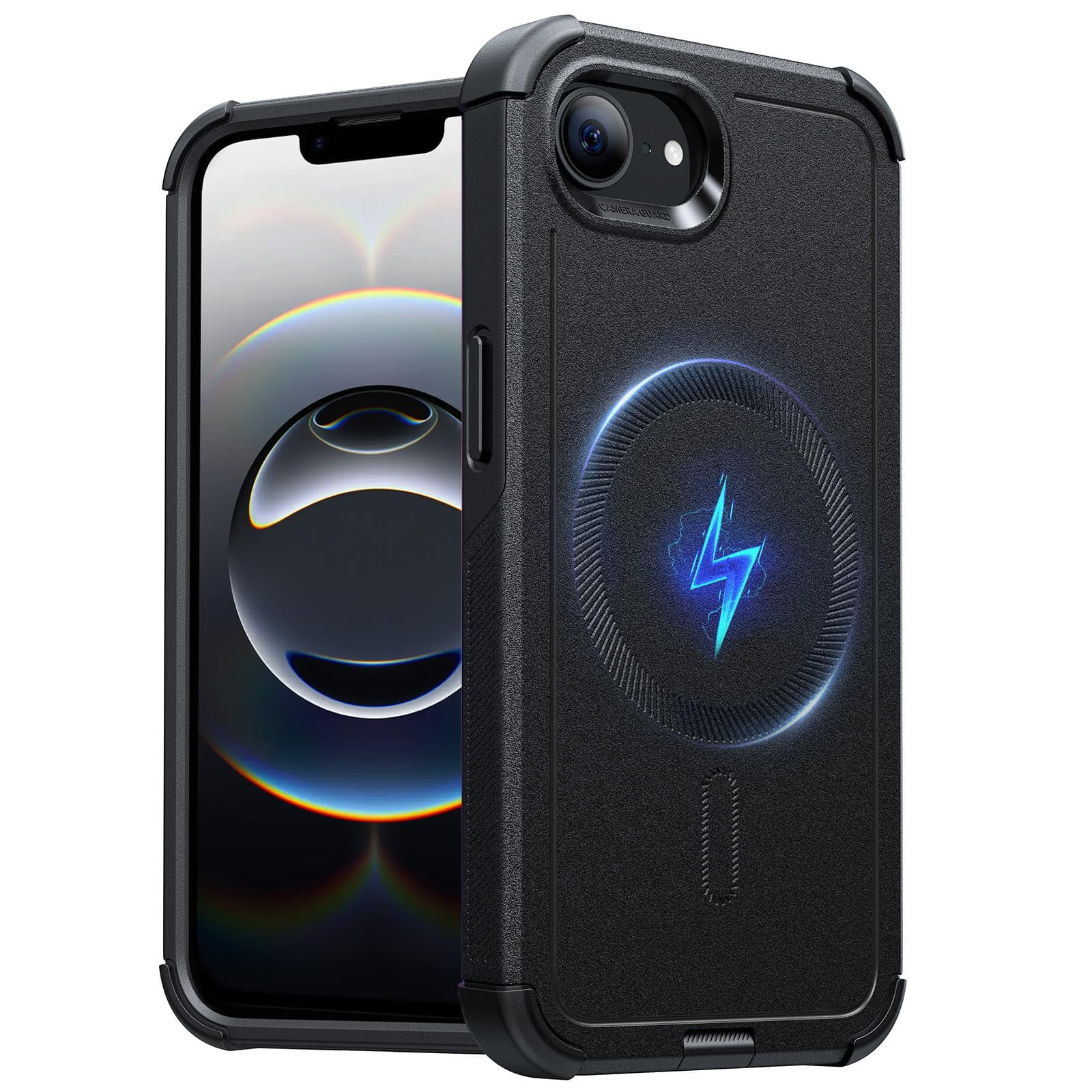 Funda ESR Cyber Series MagSafe Negra | Lider