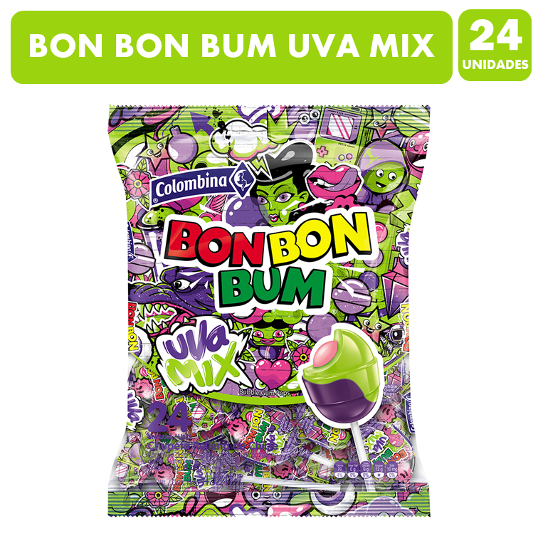 Chupetes Bbb Uva Mix 15x432g | Lider