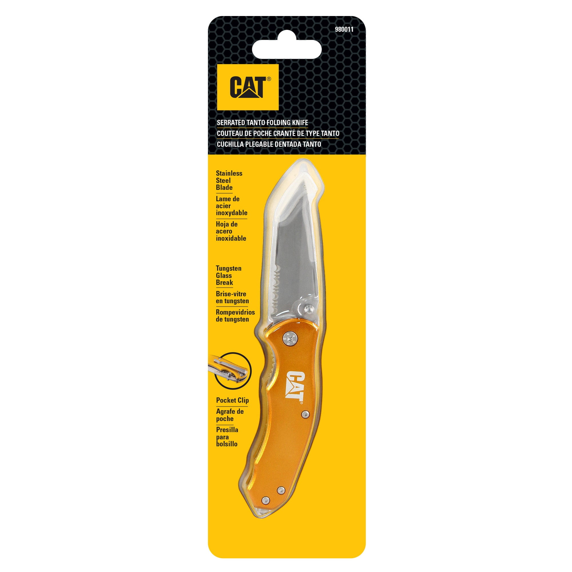Cuchillo Navaja Plegable 980011 DENTADA/TANTO | Lider