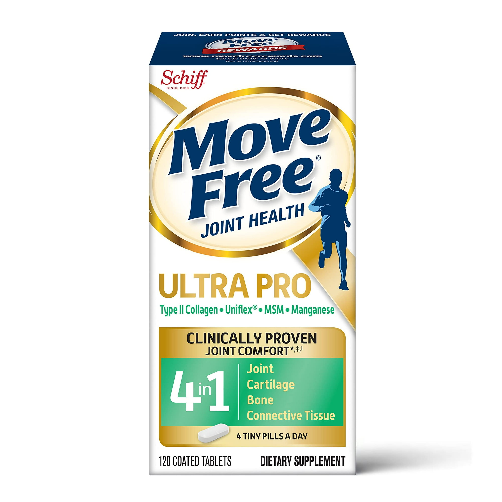 Supplement Move Free Ultra Pro Joint Support 120 comprimidos | Lider