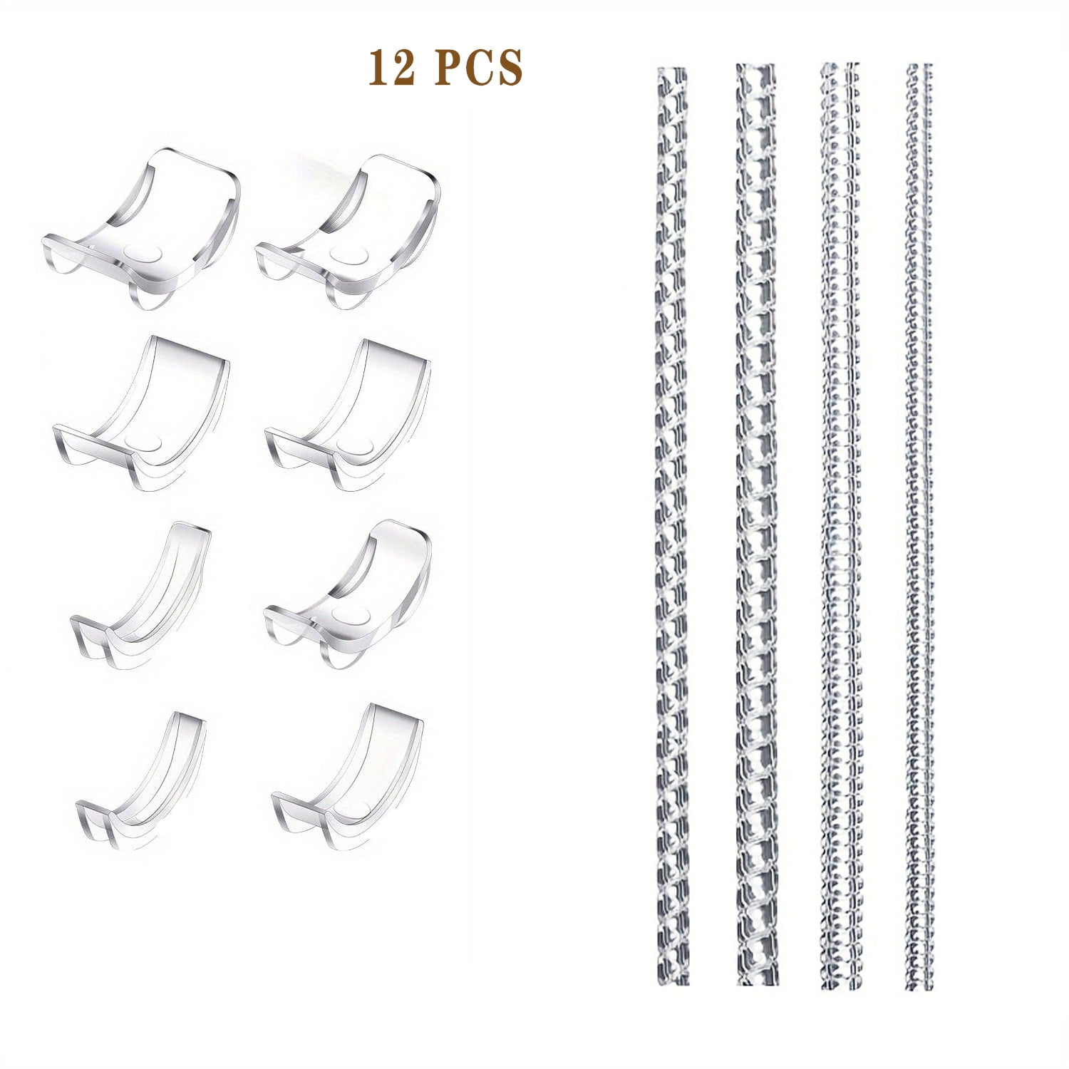 8/12pcs Ring Size Reducer Invisible Ring Size Adjuster For Loose Rings ...