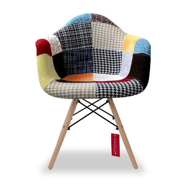 Silla Poltrona Eames Patchwork Dublin | Lider